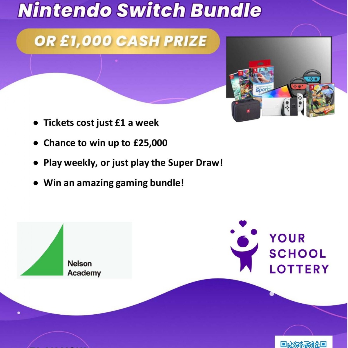 Nelson Academy - Your School Lottery Super Draw
