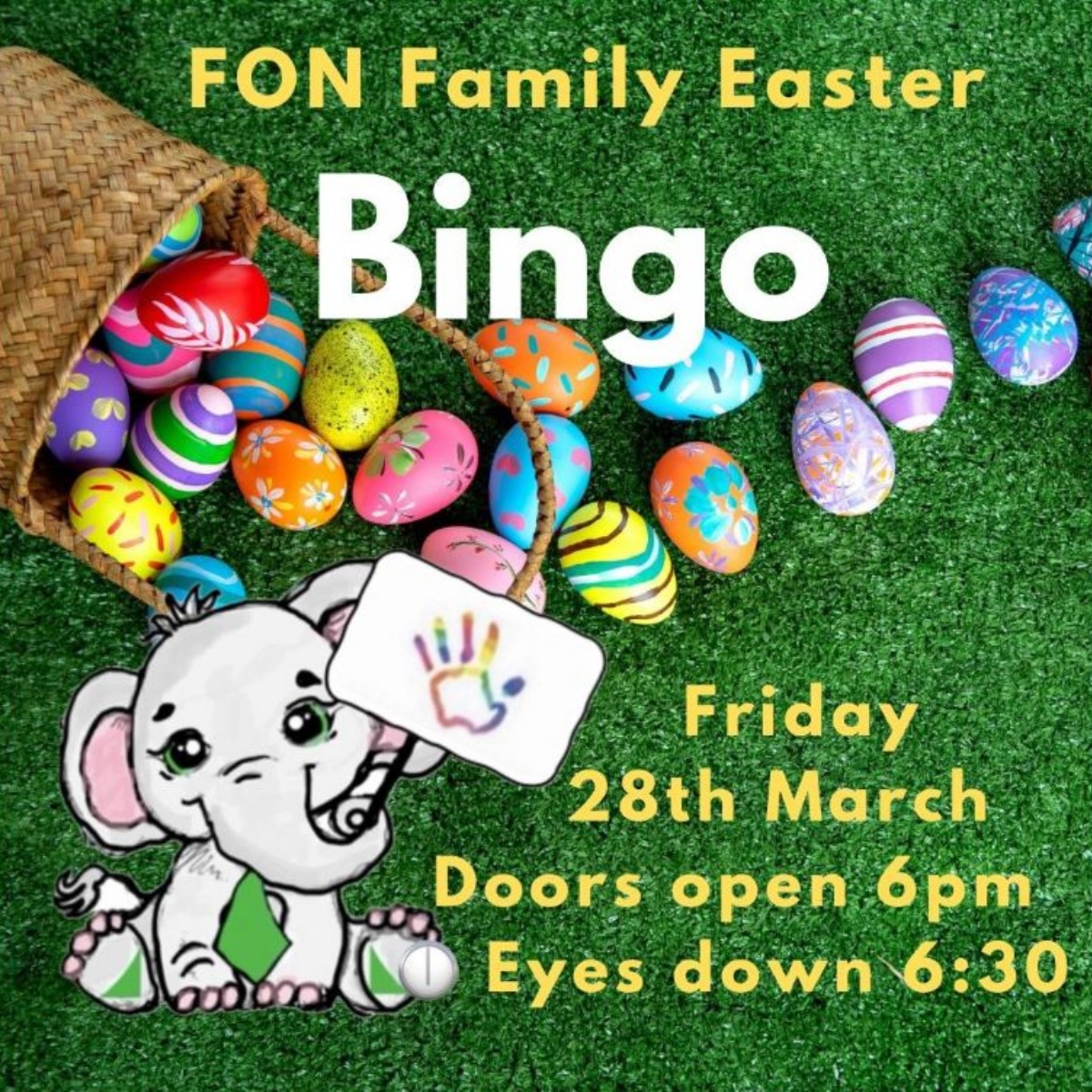 Nelson Academy - FON Family Easter Bingo!